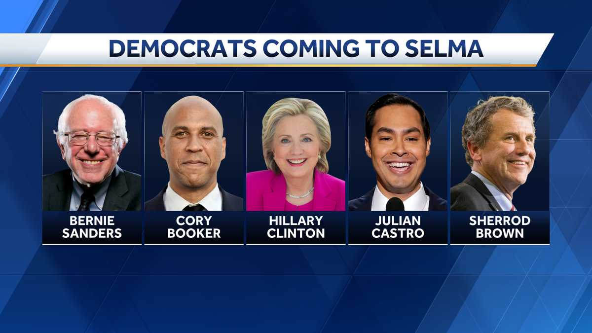 Democratic presidential candidates coming to Selma for "Bloody Sunday ...