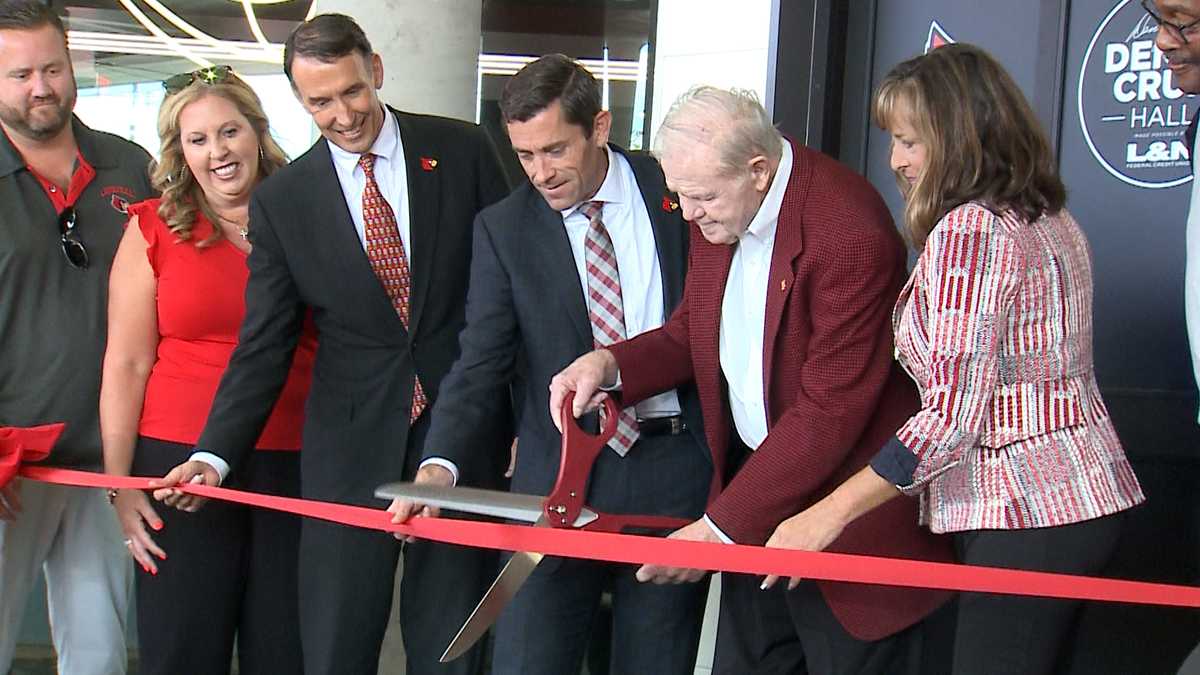 Louisville holds groundbreaking ceremony for Denny Crum Hall