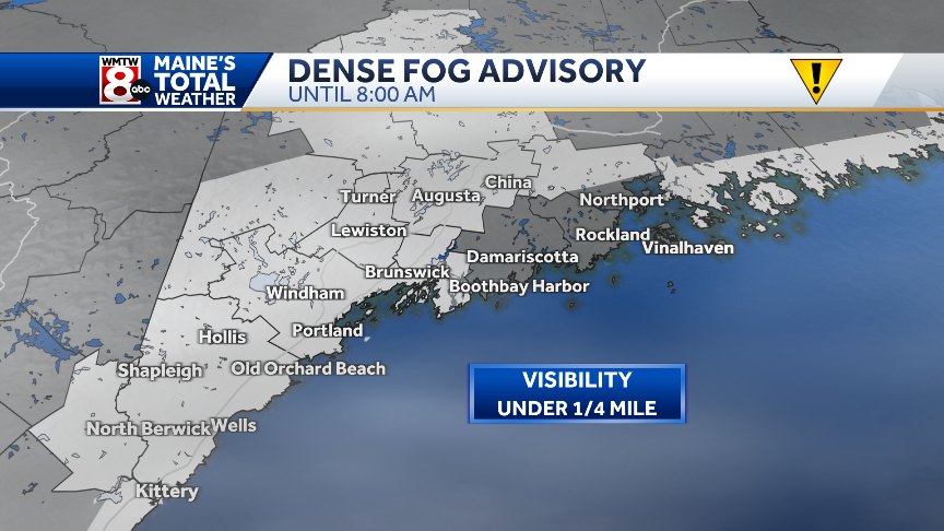 Dense Fog Advisory Until 8AM