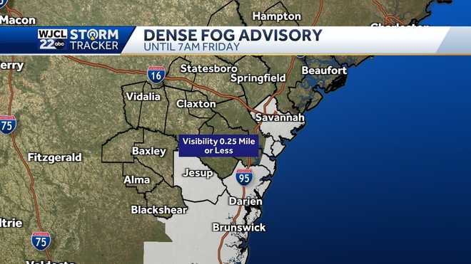 Savannah: Tracking colder temperatures, holiday forecast