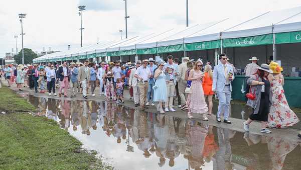 PHOTOS: Derby hats, fashion at the Kentucky Derby 150 infield