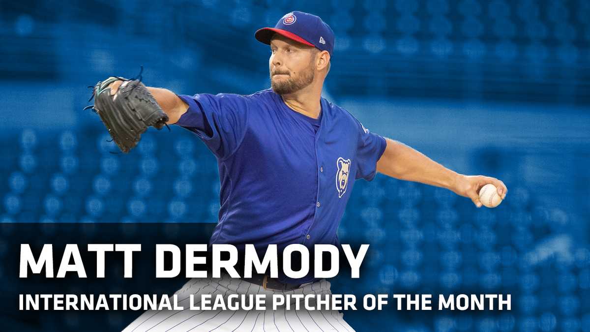 Cubs' Matt Dermody earns monthly honors