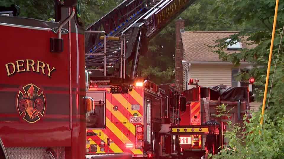 6 people displaced, 3 animals rescued in Derry NH fire