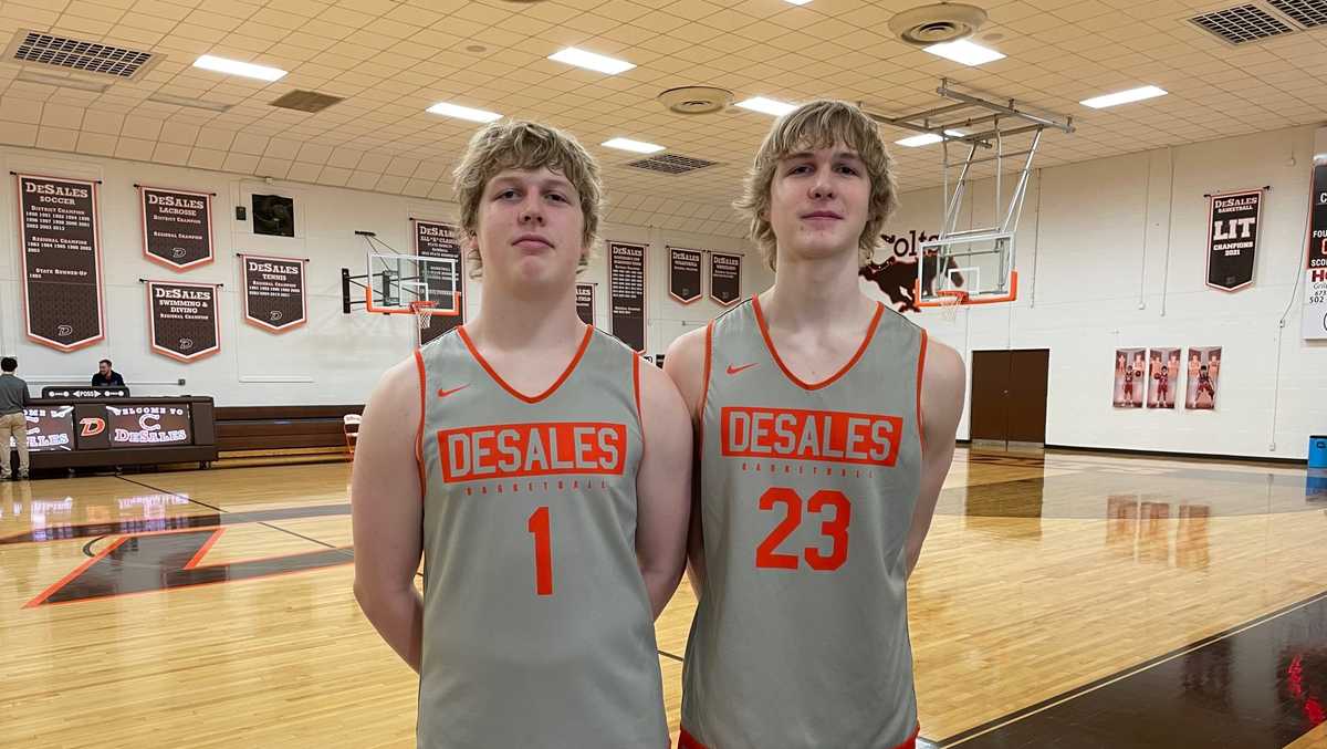 Gibson brothers making big impact for DeSales basketball this season