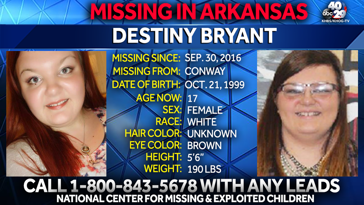 Missing in Arkansas