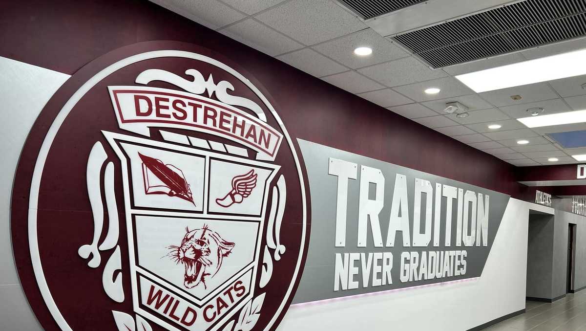 Destrehan High School Hurricane Ida renovations