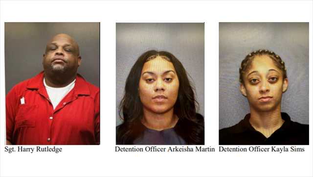 3 Hinds County detention officers caught in sting operation 3 Hinds County detention officers caught in sting operation