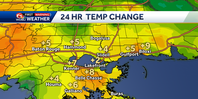 Warm afternoons with morning fog returning