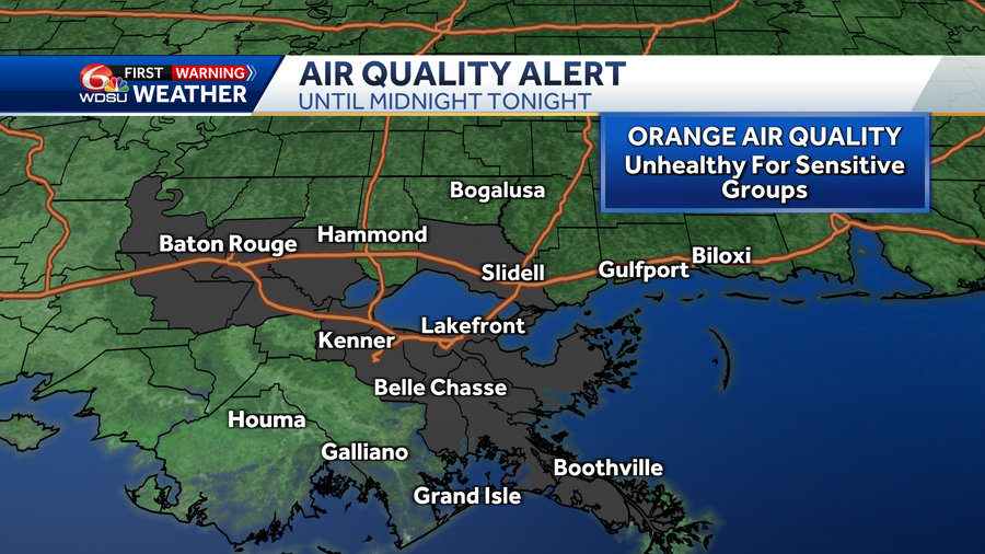 Air Quality Alert issued for today