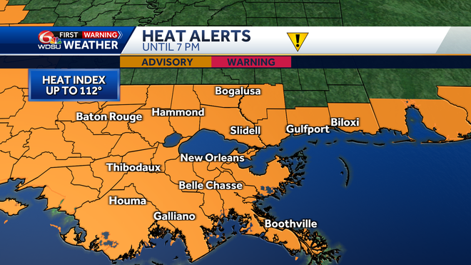 Hot day with heat alerts and a tropical update
