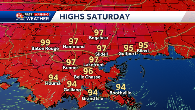 New Orleans weather forecast tropical outlook Gulf hurricane