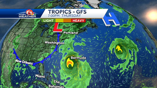 Hurricane Lee Atlantic Major Hurricane