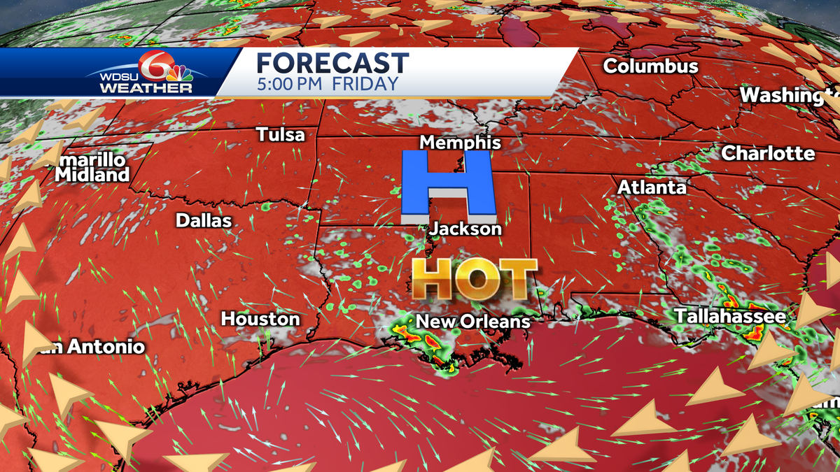 Heat advisories, excessive heat warnings, with more storm chances