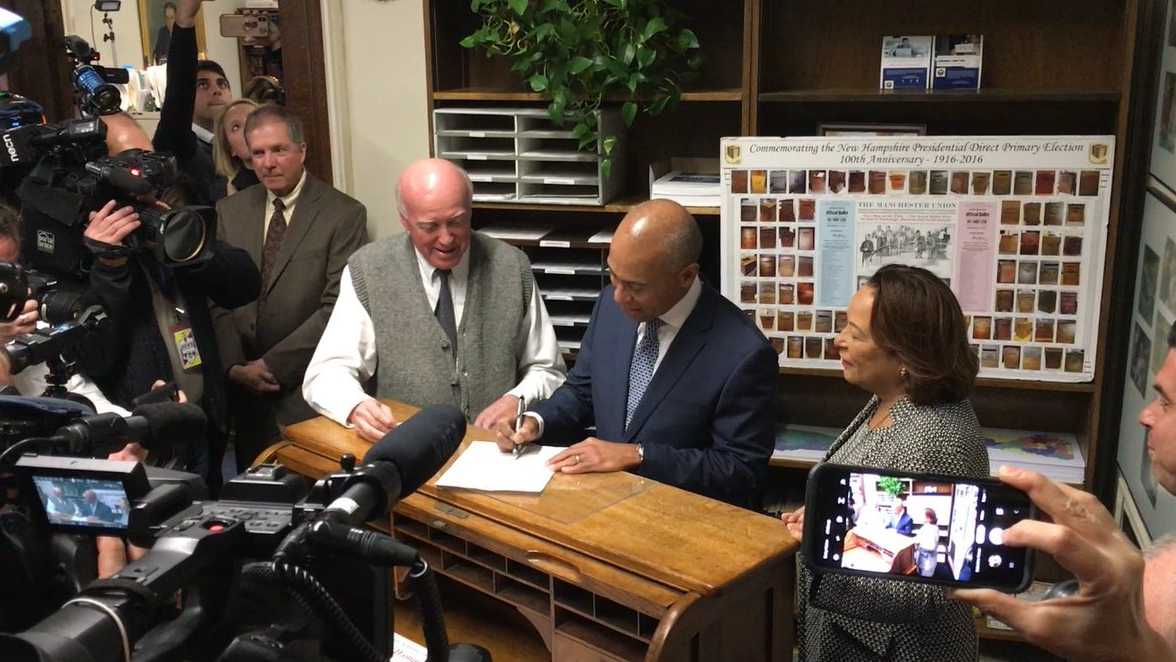 Deval Patrick joins Democratic presidential race, promising unity ...