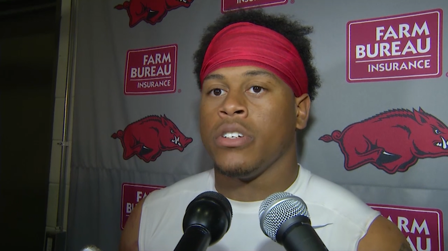 Arkansas RB Whaley expects to shine in No. 1 role