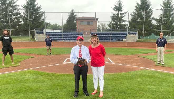 Gov. DeWine throws virtual Opening Day first pitch for Cincinnati Reds