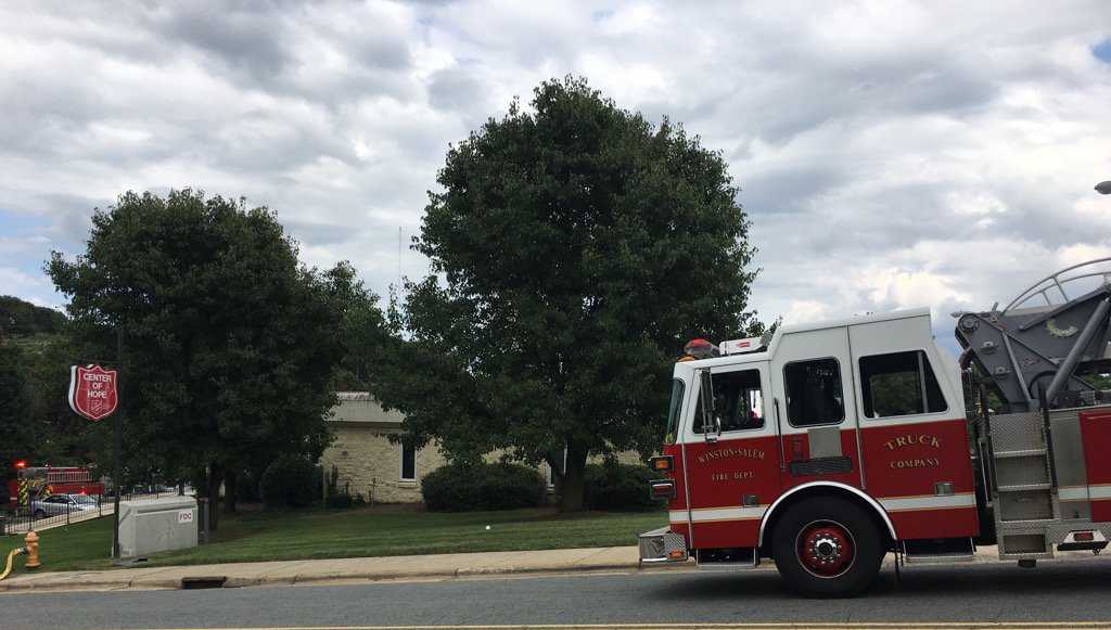 Firefighters respond to fire at Salvation Army building
