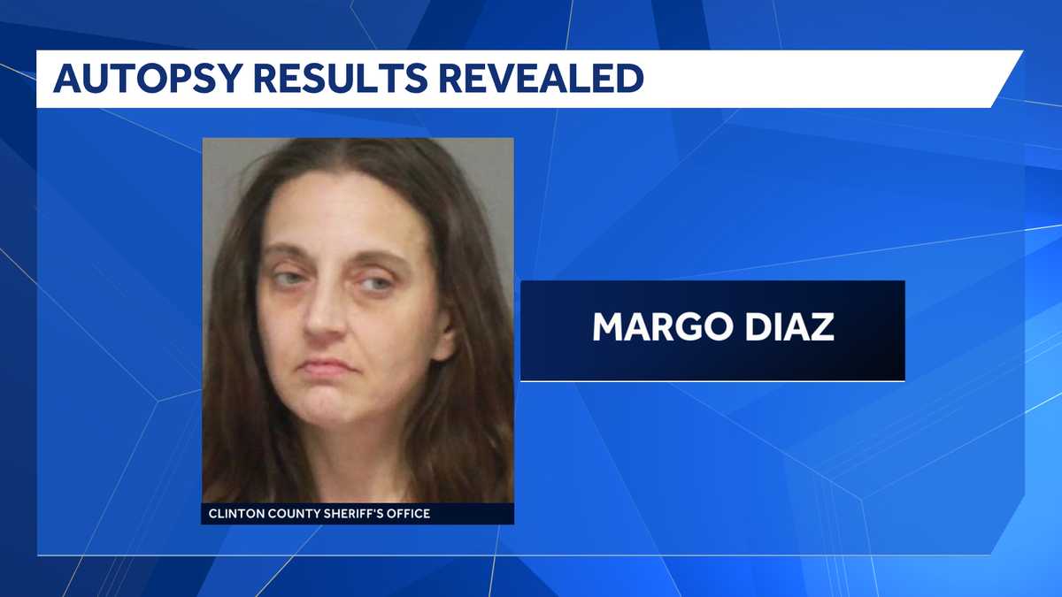 Clinton County Sheriff's Office releases cause of death for Margo Diaz