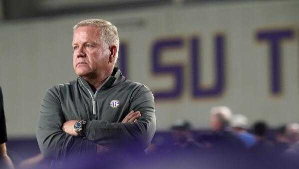 Fight LSU football practice