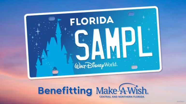 New Disney specialty plates available in Florida