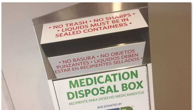 GHS offers safe way to dispose of unused medicine