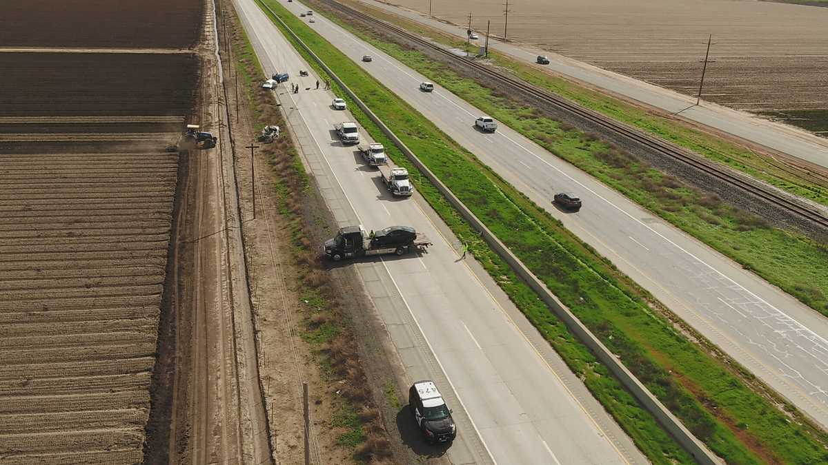 New video shows aerial view of wreckage from deadly crash on Highway 101