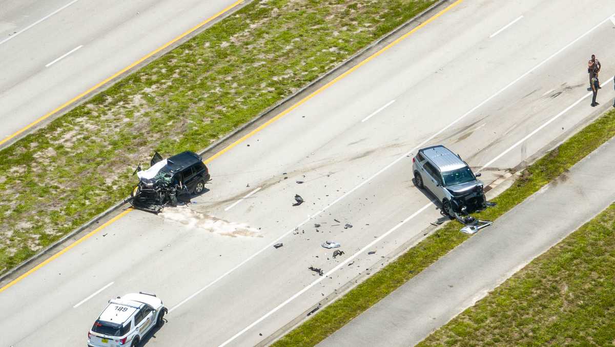 Collier County Sheriff's Office vehicle involved in deadly Ave Maria crash