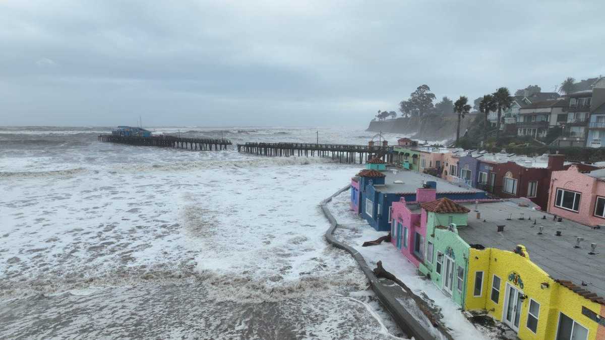 Photos: Damage in Capitola caused by bomb cyclone