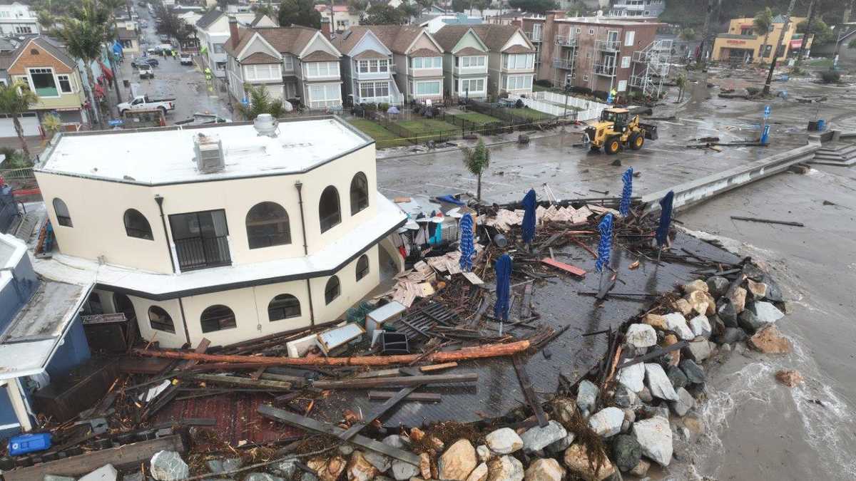 Photos: Damage in Capitola caused by bomb cyclone