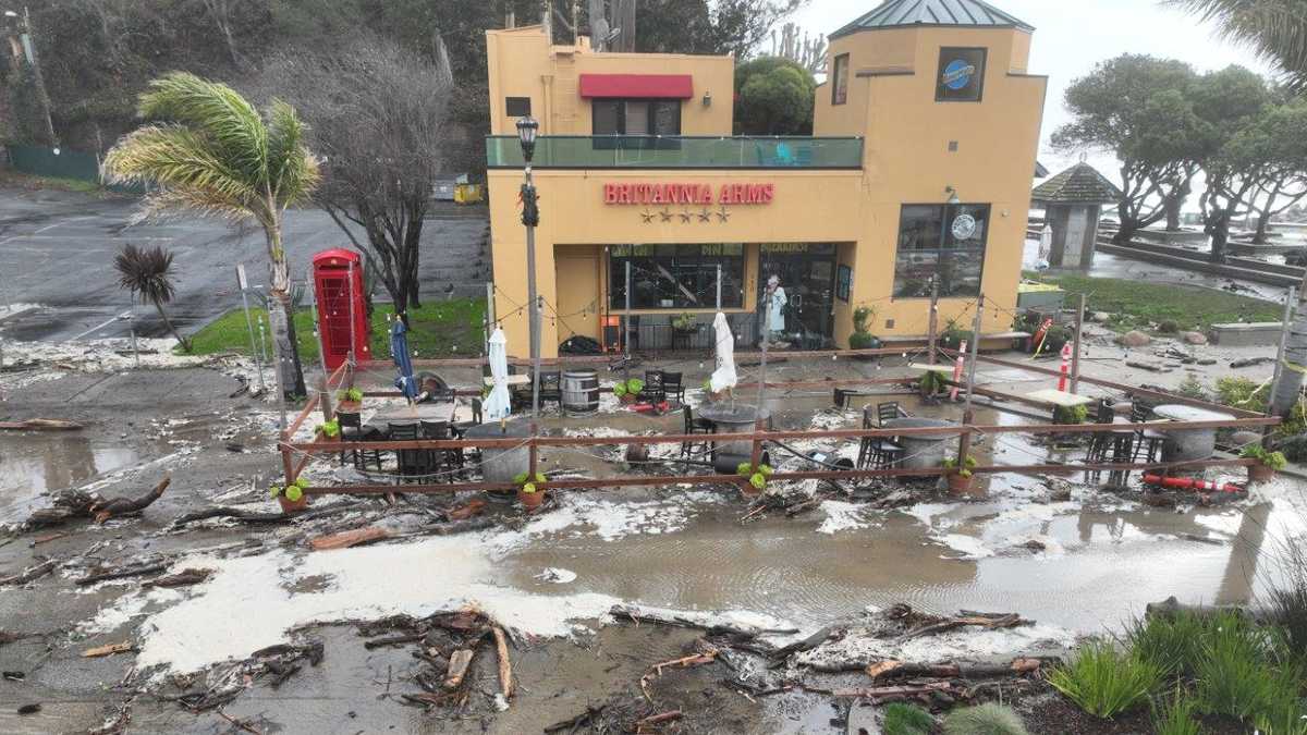 Photos: Damage in Capitola caused by bomb cyclone
