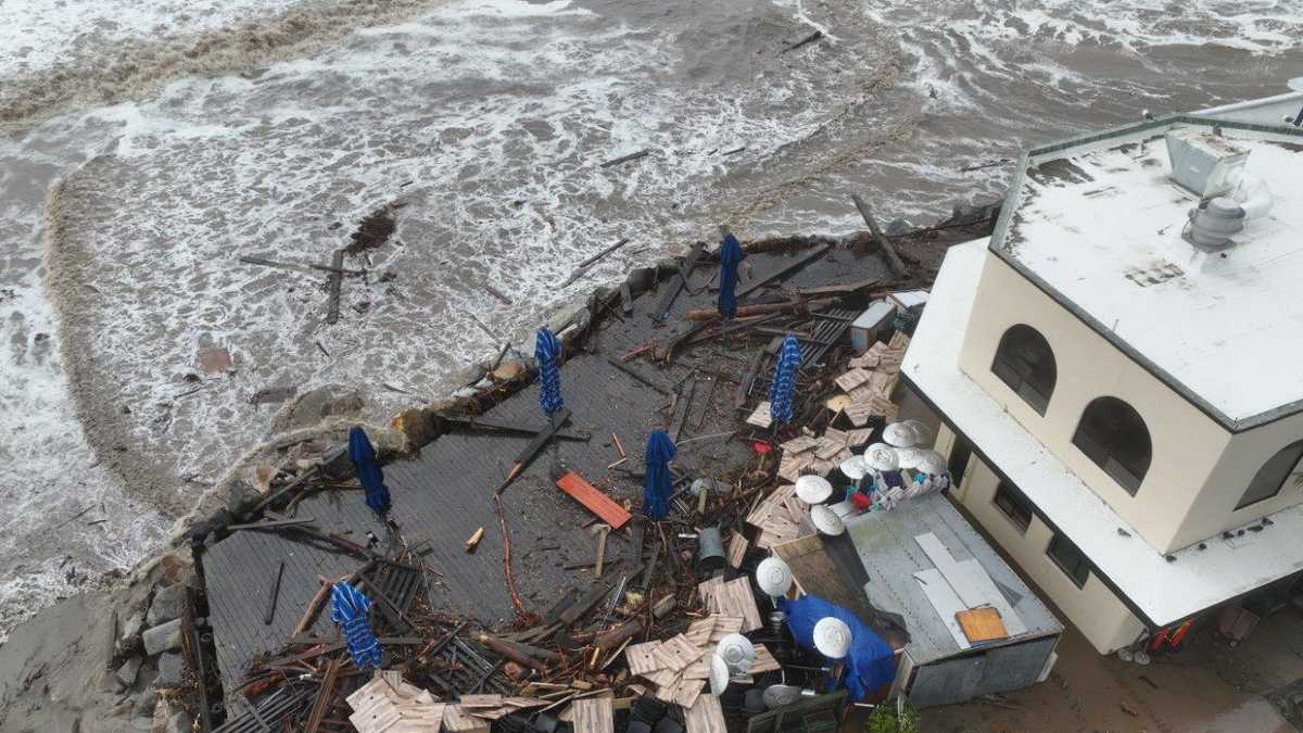 Photos: Damage in Capitola caused by bomb cyclone