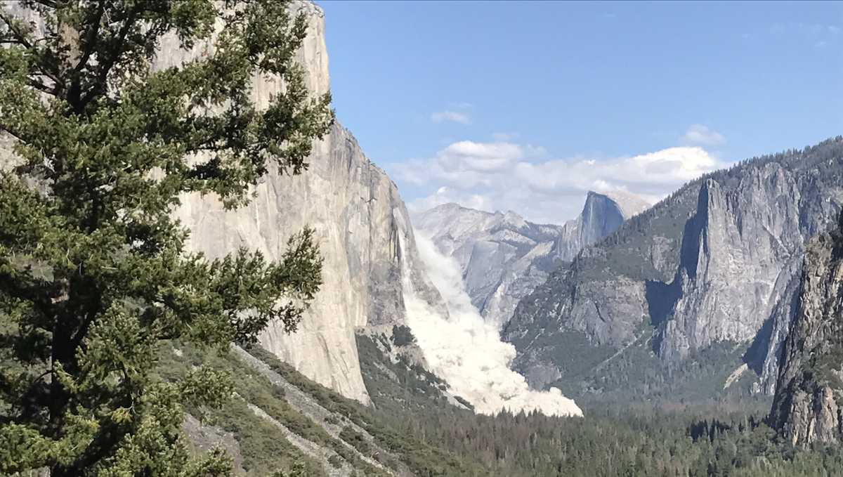 Another rockfall reported at El Capitan in Yosemite