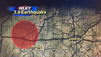 3.8 magnitude earthquake rattles border of Indiana, Illinois