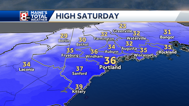 Warm and windy Friday