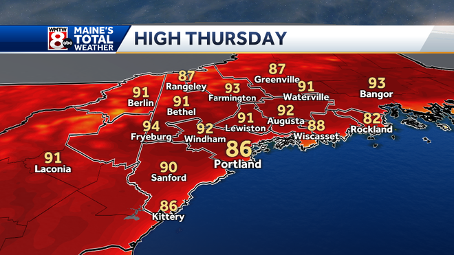 Warm today, hot and humid tomorrow