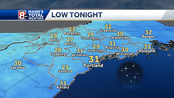 A cold night brings a widespread freeze to the area
