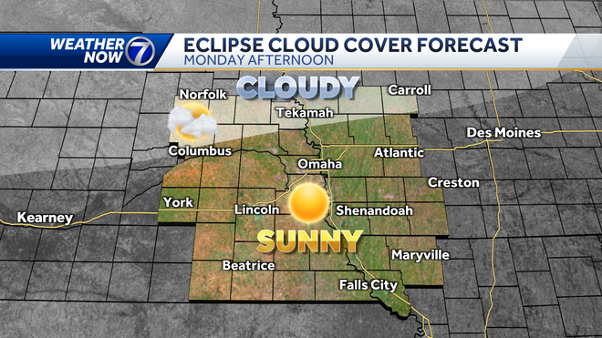 Omaha weather: Solar eclipse forecast