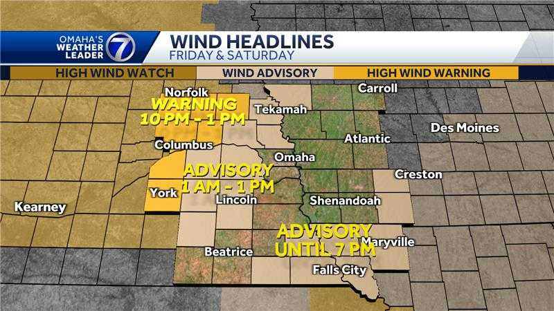 Omaha weather: Severe thunderstorms Friday - KETV