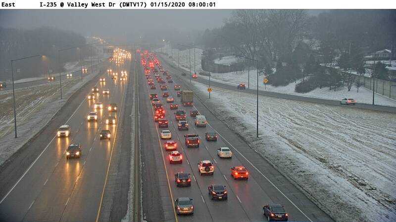 Update on morning road conditions, dozens of school delays
