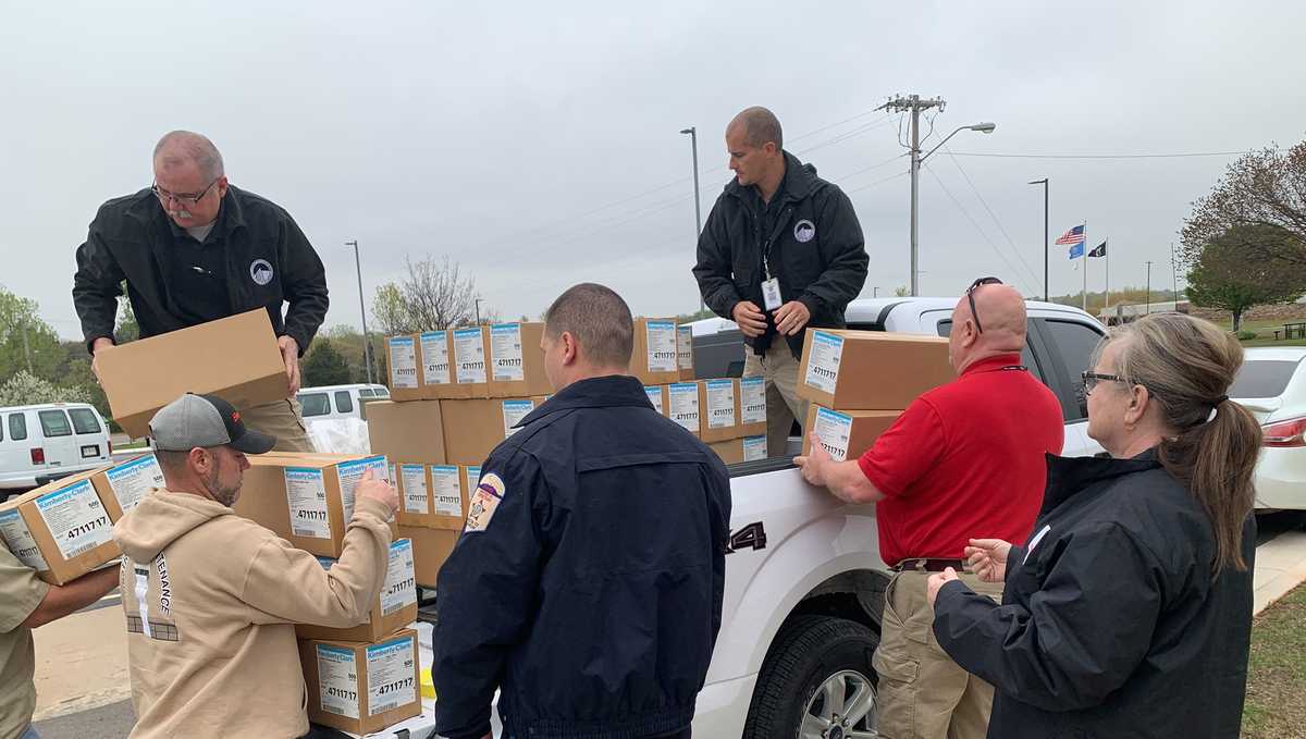 OKLAHOMA CORONAVIRUS: DOC delivers more than 28,000 face masks ...