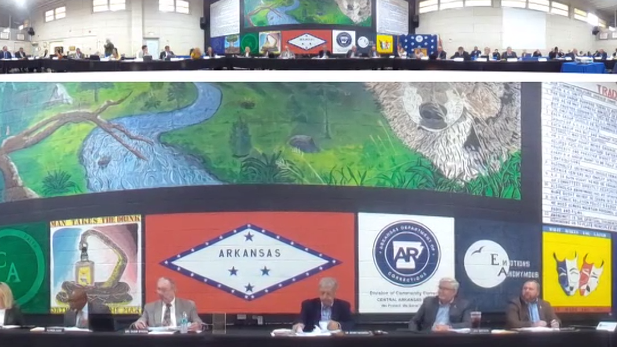 Arkansas board meeting stream halted after sexist, racist content ...