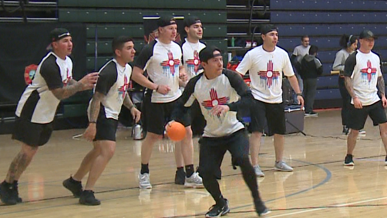 Dodgeball teams go all-out for Special Olympics