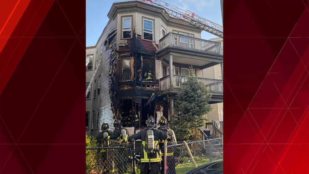 Boston FD: 2 dogs killed, 8 people displaced by Dorchester fire
