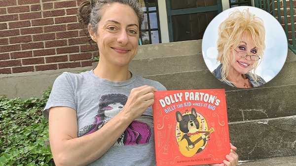 Dolly Parton book, illustrated by Louisville woman, just released