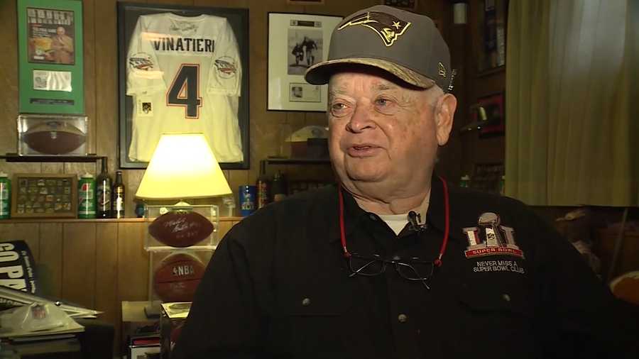 New England man will keep perfect Super Bowl attendance intact