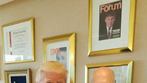 Gov. Scott joins President Trump for lunch in New Jersey