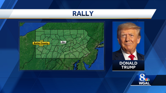 Donald Trump to hold rally in western Pennsylvania