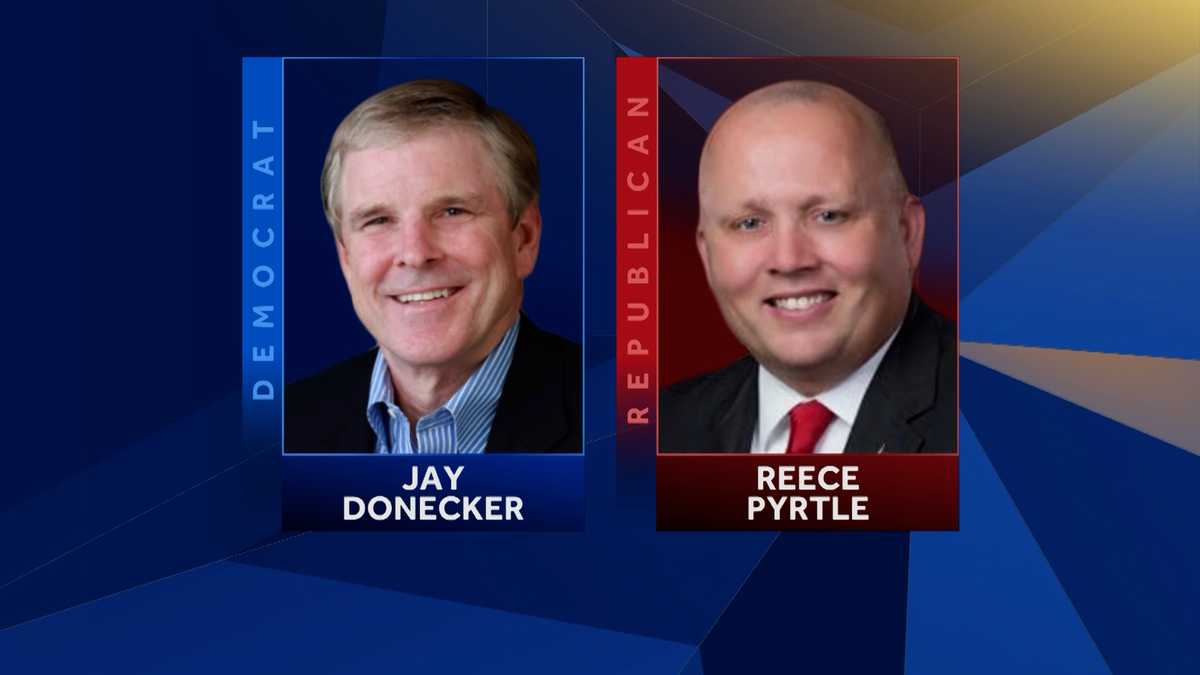 Donecker faces Reece Pyrtle in the midterm election.