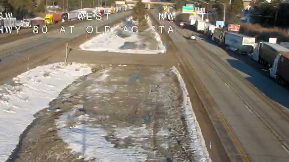 Big rig hits Caltrans sander on I-80 near Soda Springs