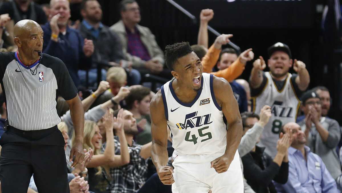 Donovan Mitchell wins second consecutive NBA Rookie of the Month award